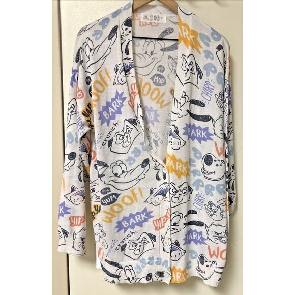 Disney | Sweaters | Disney Women Sidekicks Critters All Over Print ...